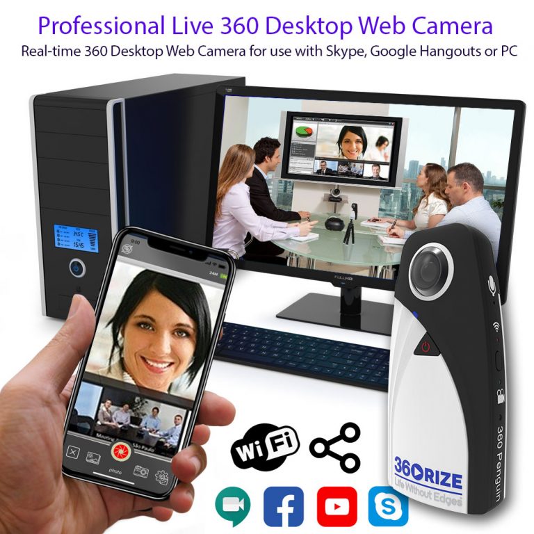 Using your 360 Penguin as a computer 360 camera – 360Rize – Realty ...